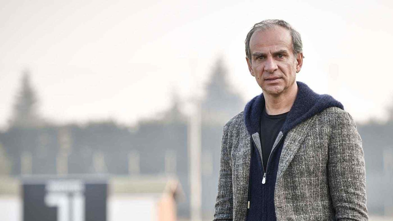 Filippo Fusco entra nella Football Teams Area della Juventus - Juventus