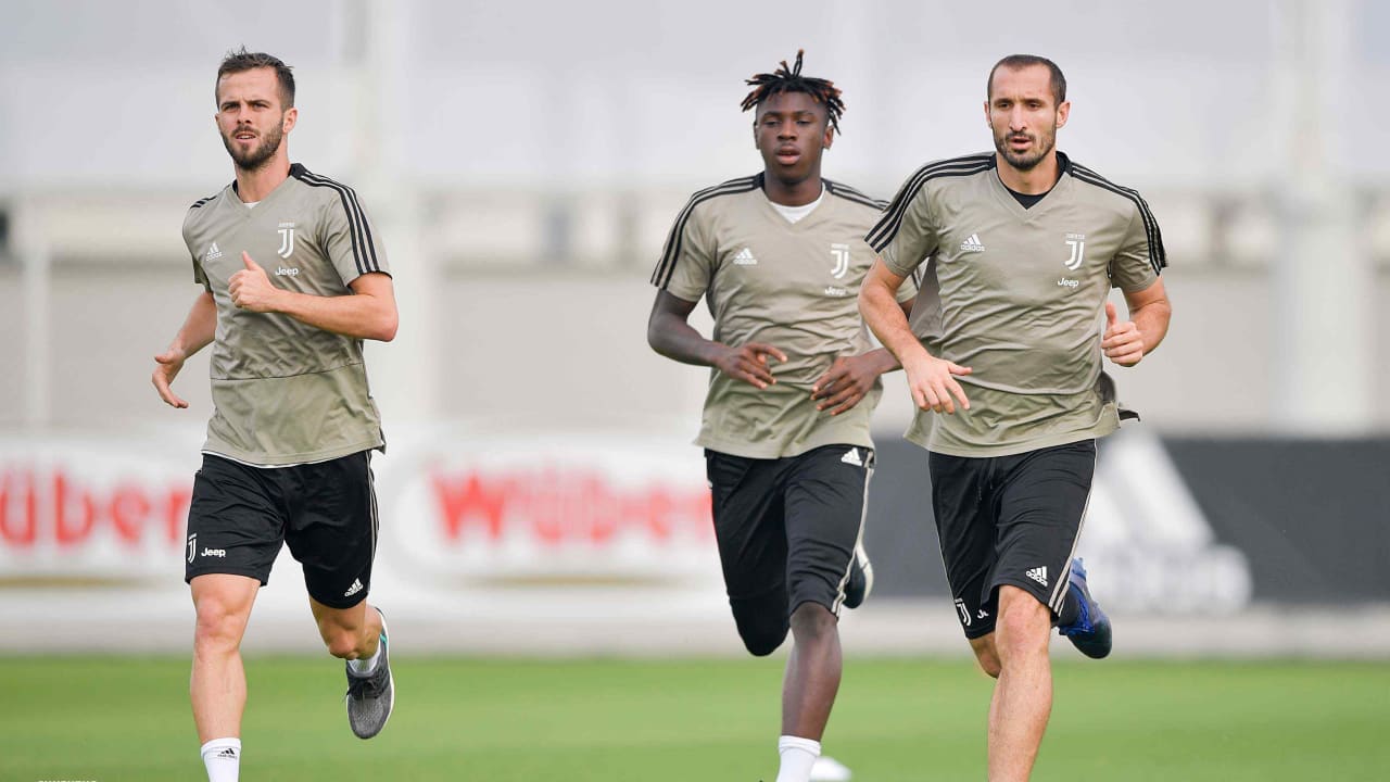 Running towards Genoa - Juventus
