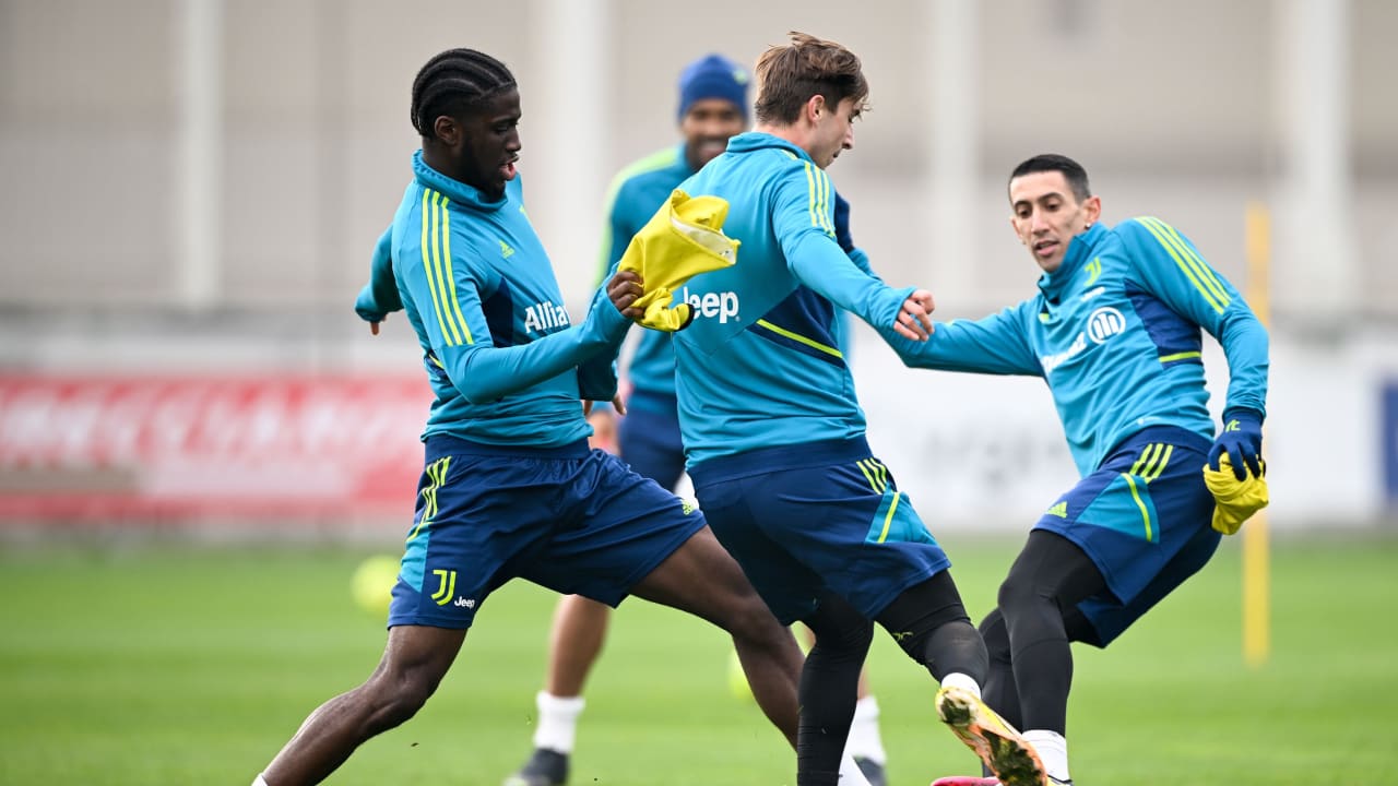 Training Center | Double session ahead of Coppa Italia - Juventus