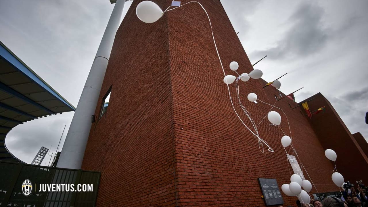 Heysel memorial in Brussels - Juventus