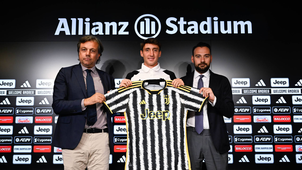 Andrea Cambiaso's presentation Video | Juventus