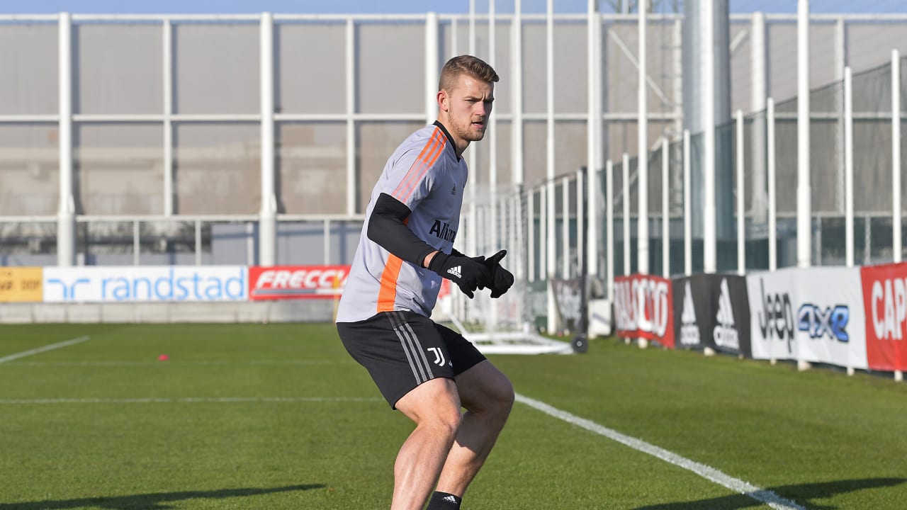 Training Center | Double session at Continassa - Juventus
