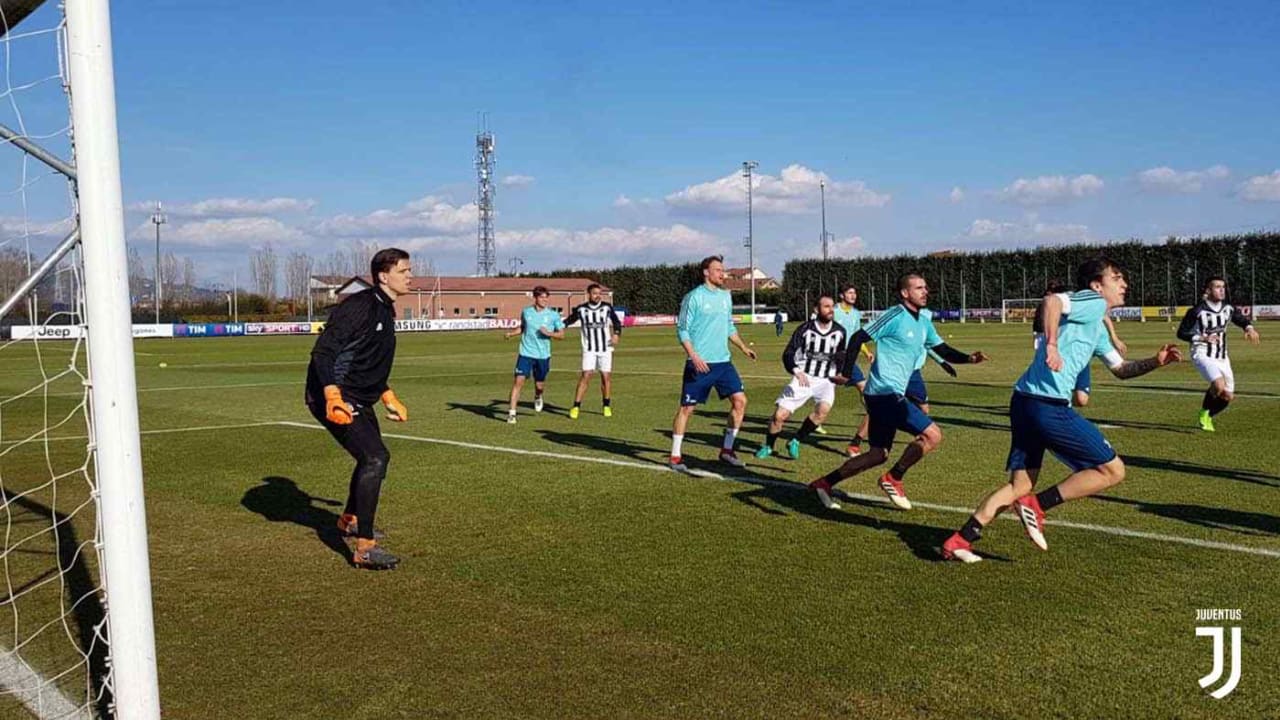 Training ground workout for Bianconeri - Juventus