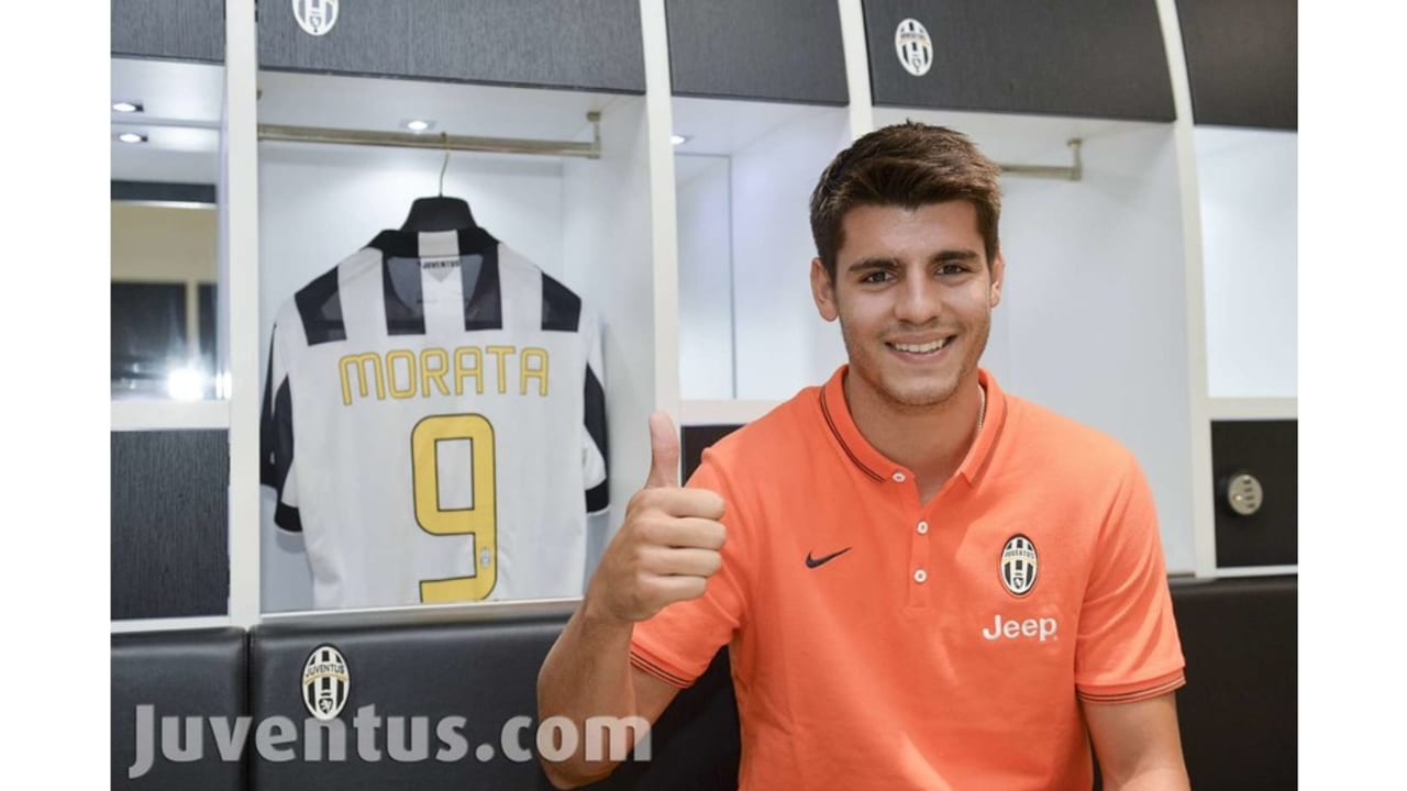 Morata discovers Juventus Stadium - Juventus