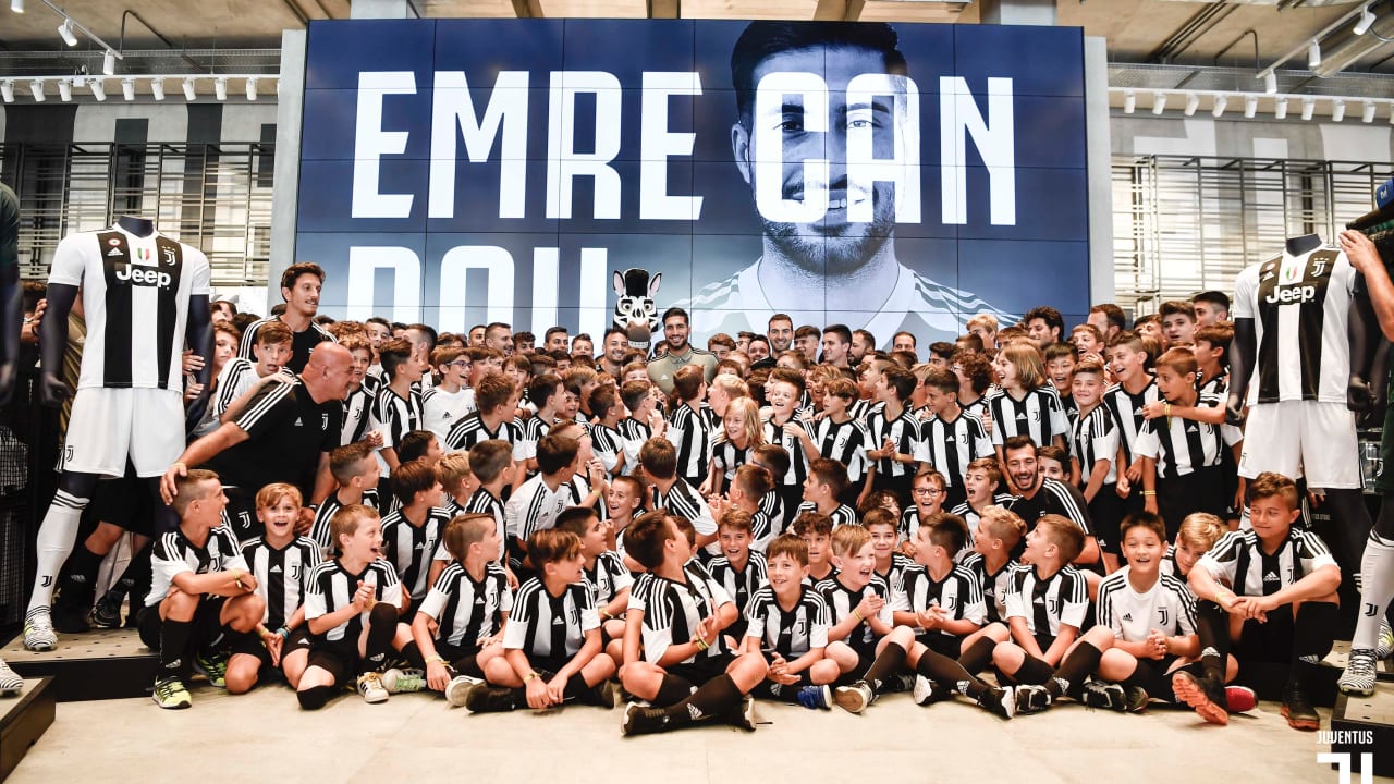 Grande festa all'Emre Can Day - Juventus