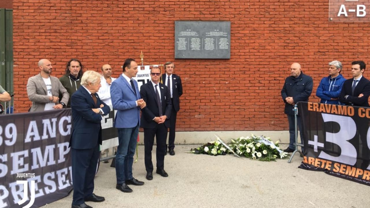 The memory of Heysel honoured in Brussels - Juventus