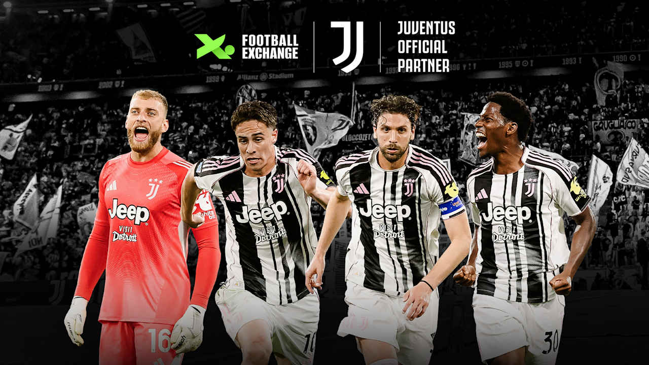 Football Exchange è Official Partner di Juventus - Juventus