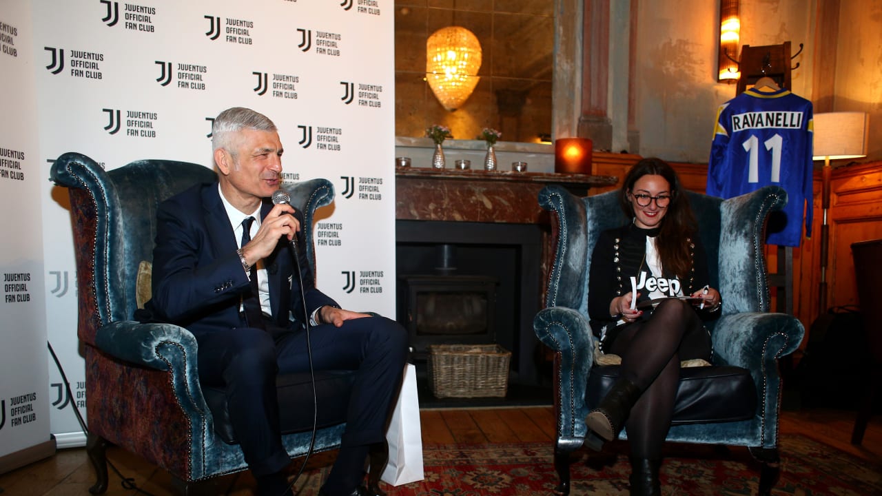 Fabrizio Ravanelli incontra lo Juventus Official Fan Club Londra ...