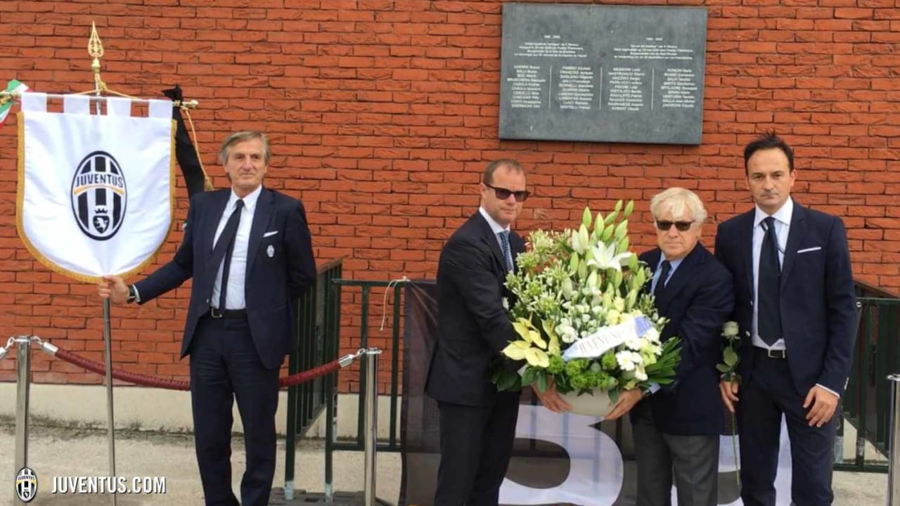 Heysel victims honoured in Brussels - Juventus