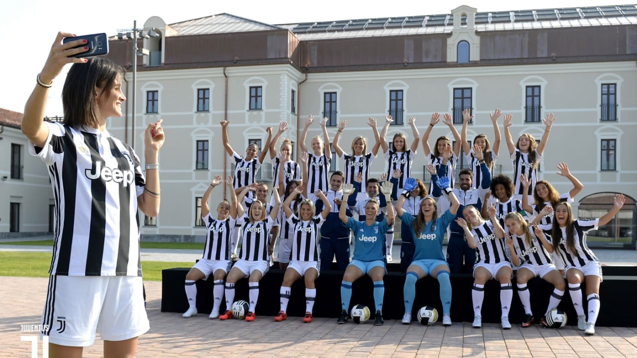 Official team photo for the Juventus Women - Juventus