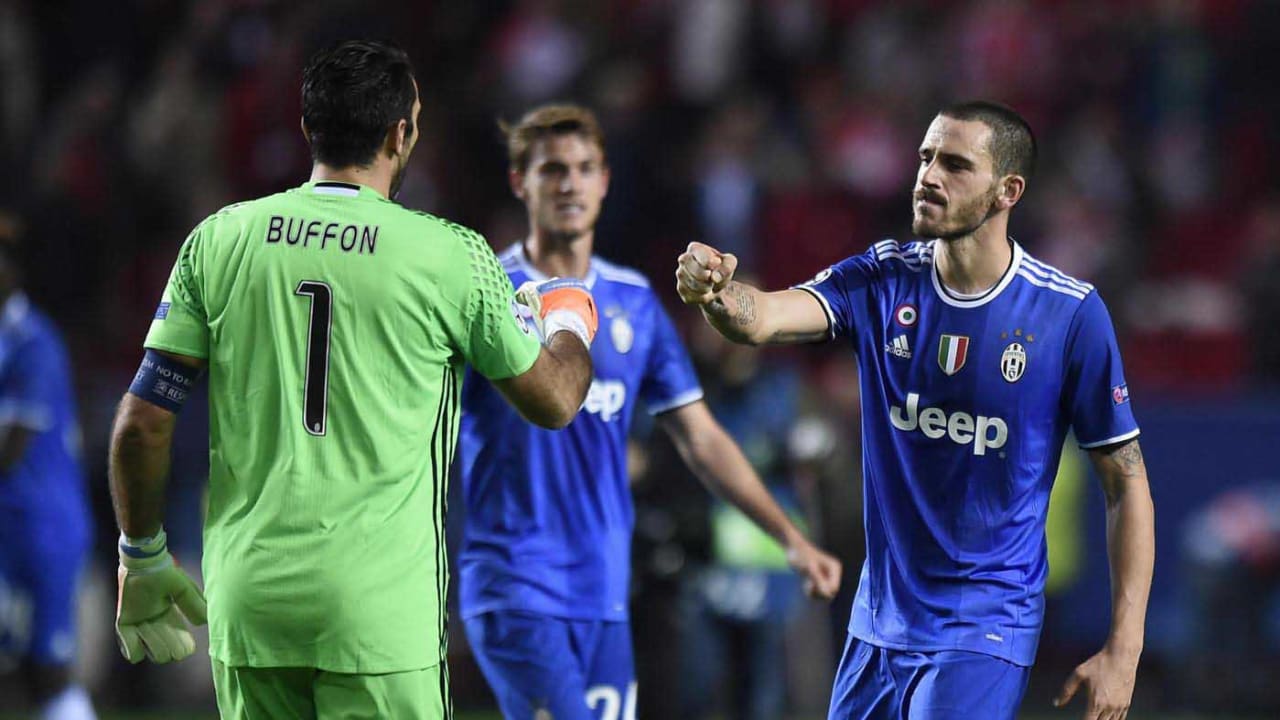 Buffon and Bonucci named in UEFA 2016 Team Of The Year - Juventus