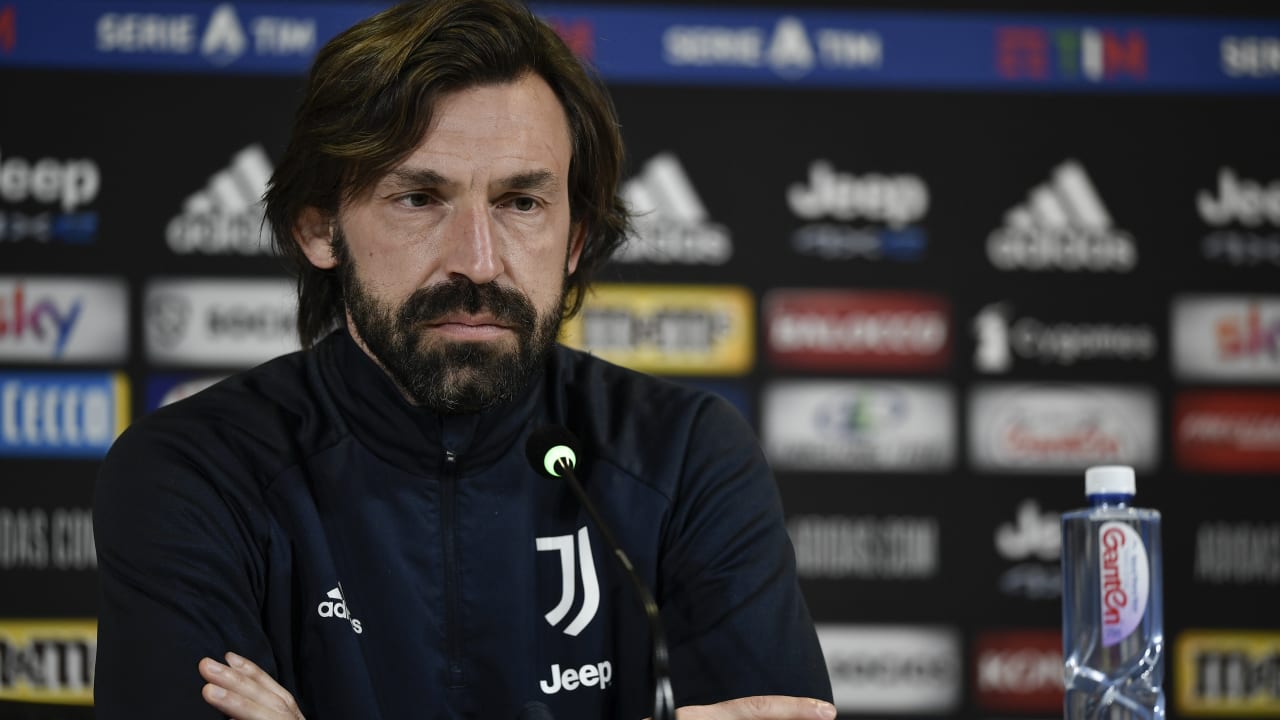Coach Pirlo presents Cagliari-Juventus - Juventus