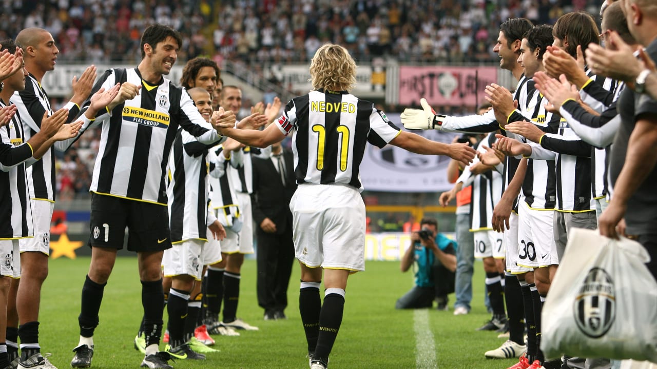 15 years ago, Nedved's final game for Juventus - Juventus