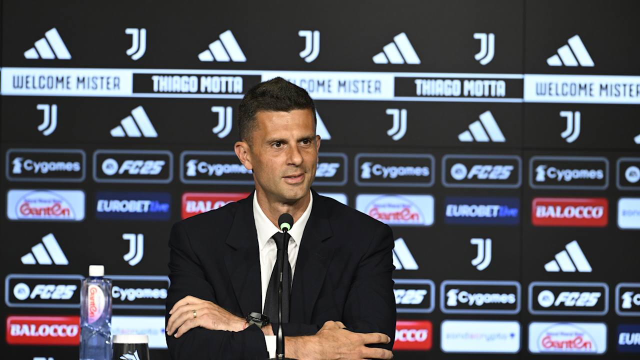 La conferenza stampa di presentazione di Mister Thiago Motta - Juventus