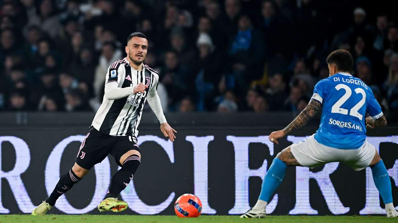 Filip Kostic, 100 presenze con la Juventus - Juventus